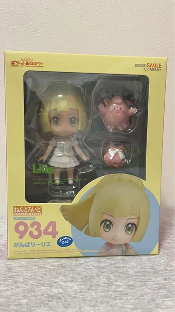FIGURINE NENDOROID 934 Ganba Lillie Pokemon Good Smile Company Japan ...