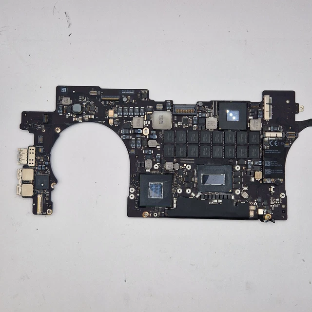 MACBOOK PRO A1398 Logic Board i7 2.8 GHz 16 GB 820-3787-A Tested OK £34 ...
