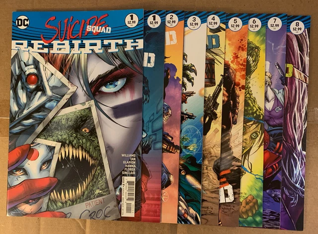 SUICIDE SQUAD #1,1 - 8 DC Universe Rebirth Comic '16 par Rob Williams ...