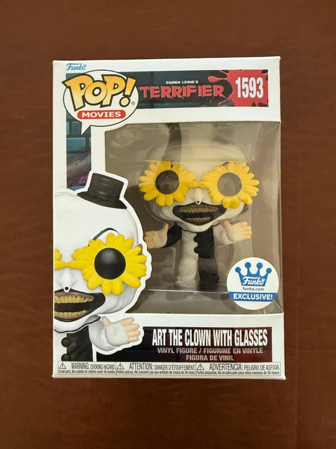 FUNKO POP! - Terrifier - Art the Clown with Glasses - Funko Exclusive ...