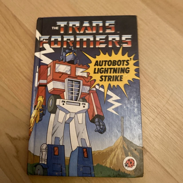 VINTAGE RETRO THE Transformers Autobots Lightning Strike Ladybird HB ...