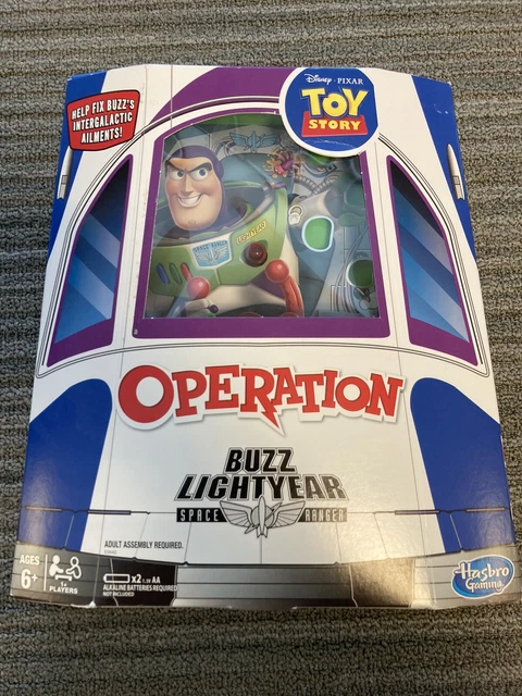 HASBRO GAMING OPERATION: Disney/Pixar Toy Story Buzz Lightyear Board ...