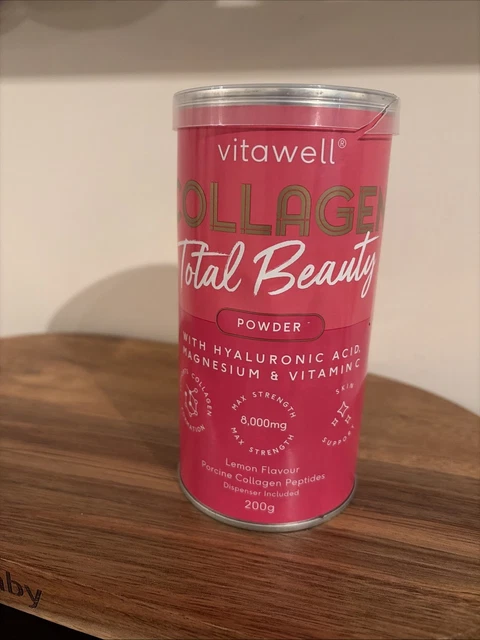 VITAWELL COLLAGEN TOTAL Beauty Powder With Hyaluronic Acid and Vitamin ...