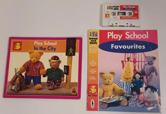 ABC BOOK & Tape - Playschool Favorites w Cassette & Play School: In The ...