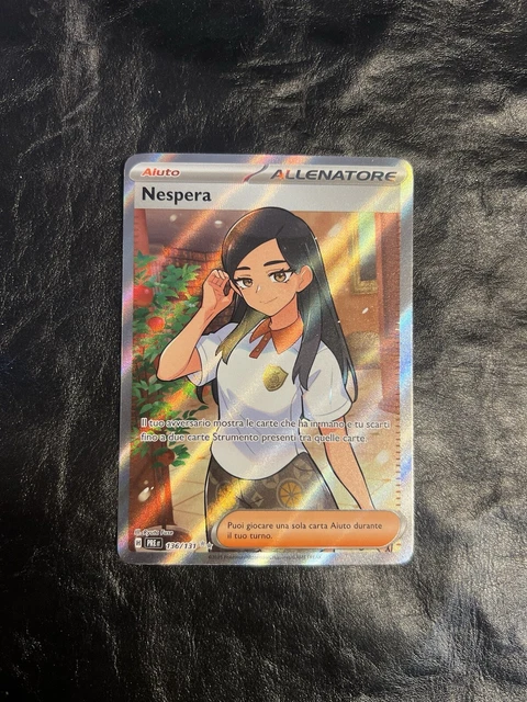 POKEMON - 🔥EVOLUZIONI Prismatiche - Nespera 🔥Full art 136/131 - NM EUR ...