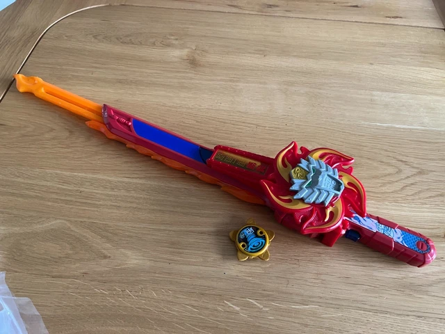 POWER RANGERS NINJA Steel lion fire blade sword and Morpher top plate ...