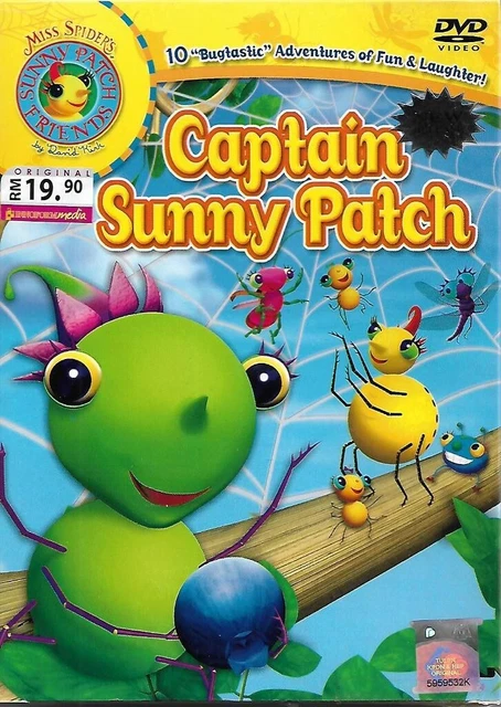 MISS SPIDER'S SUNNY Patch Friends DVD Captain Sunny Patch Free Ship ...