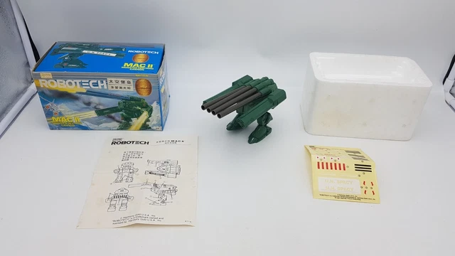 MAC II 2 Macross Robotech 1985 Destroid Monster Cannone in scatola con ...