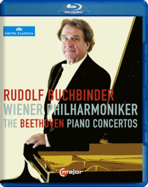 BEETHOVEN PIANO CONCERTOS 1-5: Wiener Philharmonic (Buchbi (Blu-ray ...