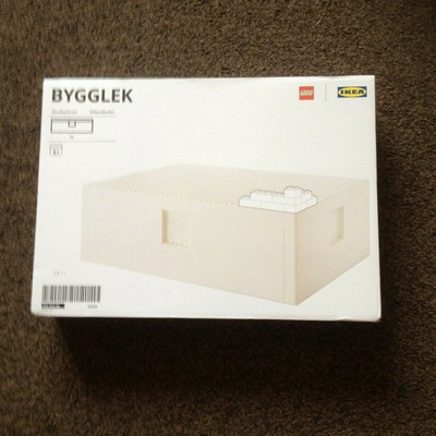 IKEA BYGGLEK LEGO Box With Lid £18.00 - PicClick UK