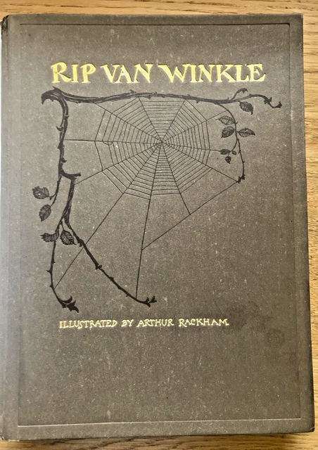 RIP VAN WINKLE Illustrated by Arthur Rackham with 24 Plates complete in ...