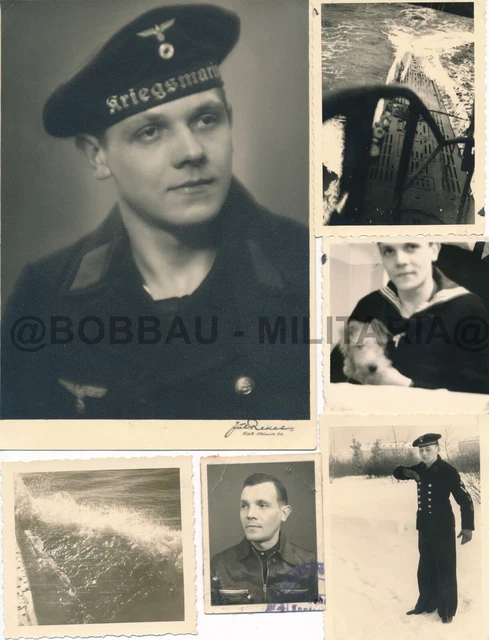 A176 FOTOS U-BOOT Portrait Matrose 2. U-Flottille Saltzwedel u-boat ...