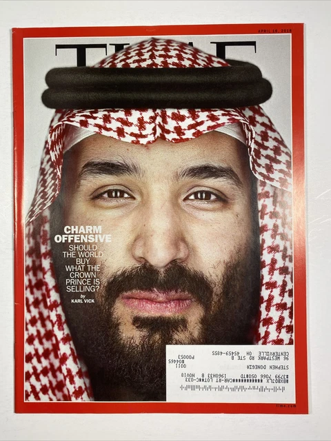 TIME MAGAZINE APRIL 16 2018 Prince Bin Salman Saudi Arabia ~ Complete ...