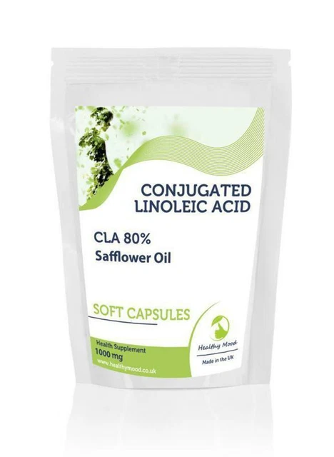 CONJUGATED LINOLEIC ACID 1000mg CLA 80% x250 Soft Capsules £25.98 ...