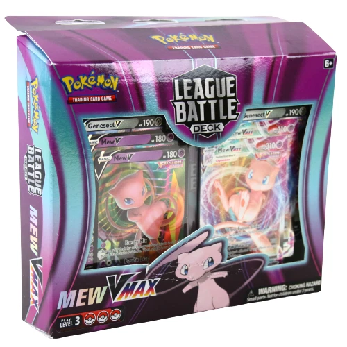 POKEMON LEAGUE BATTLE Deck - Mew VMAX Deck - EN Englisch NEU EUR 39,99 ...