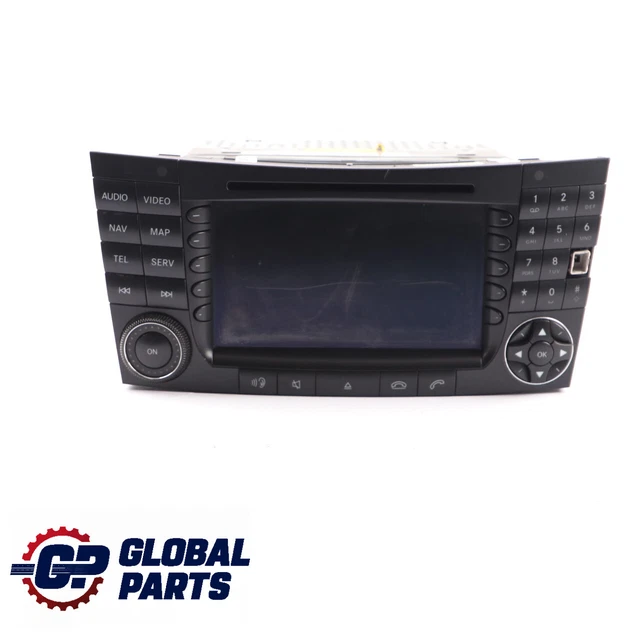 MERCEDES W211 RADIO Stereo CD Player COMAND Sat Navigation Head Unit ...