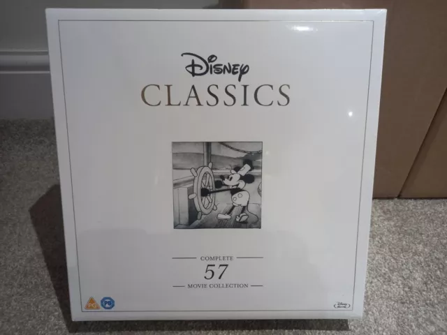 DISNEY CLASSICS COMPLETE 1937-2018 Movie Collection 55 Discs Blu-ray ... DISNEY CLASSICS COMPLETE 1937-2018 Movie Collection 55 Discs Blu-ray ...