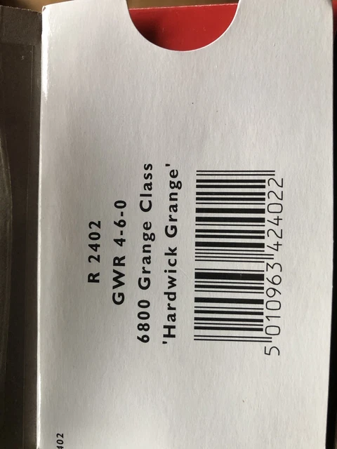 HORNBY 68XX HARDWICK Grange: 4-6-0: GWR Green&Roundel:No.6818 Grange ...