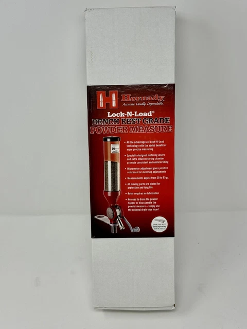 HORNADY BENCH REST Grade Lock-N-Load Powder Measure 050130 $119.99 ...