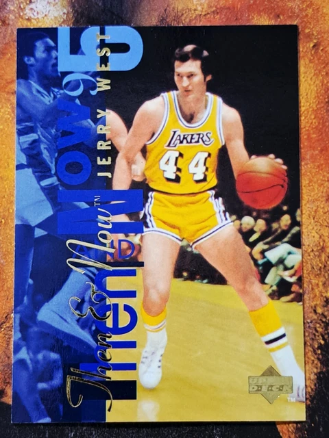 🔥1994-95 UPPER DECK - Jerry West 🏀 #353 “LAKERS Superstar” NBA/HOF ...
