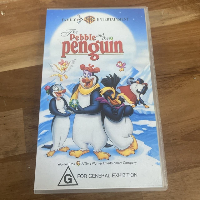 THE PEBBLE AND The Penguin WB -small Box - VHS - VGC - Warranted To ...