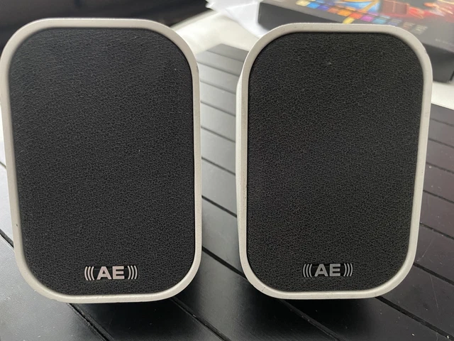 ACOUSTIC ENERGY AEGO system satellite speakers x 2 with mounting ...