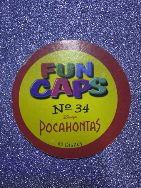 FUN CAPS DISNEY POCAHONTAS POG Nr. 34 EUR 1,00 - PicClick DE