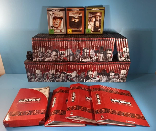 JOHN WAYNE DVD Collection De Agostini 1-100+Special Edition komplett ...