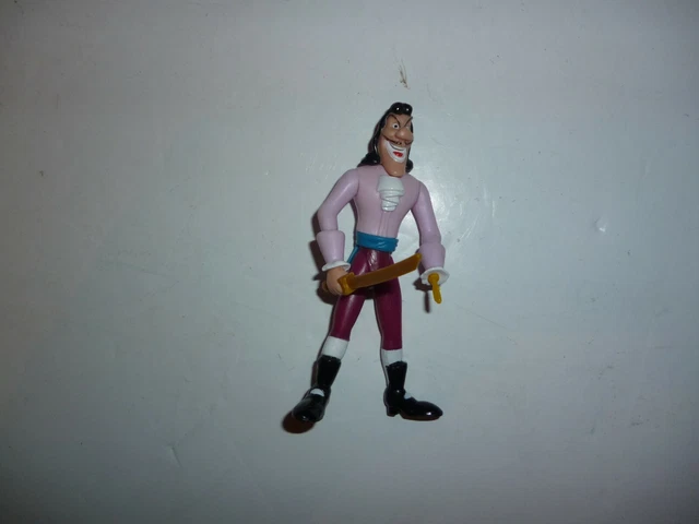 DISNEY FAMOSA Peter Pan Character Figure - Captain Hook WITHOUT Red ...