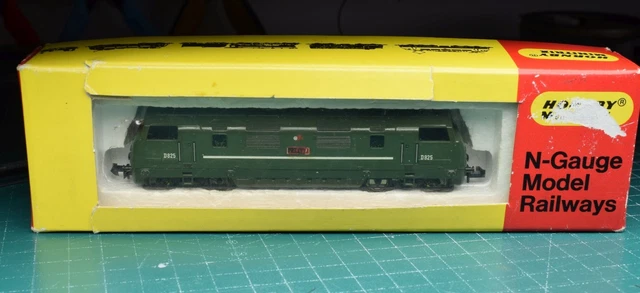 TRIX N GAUGE Warship BR green livery locomotive 206 £37.08 - PicClick UK