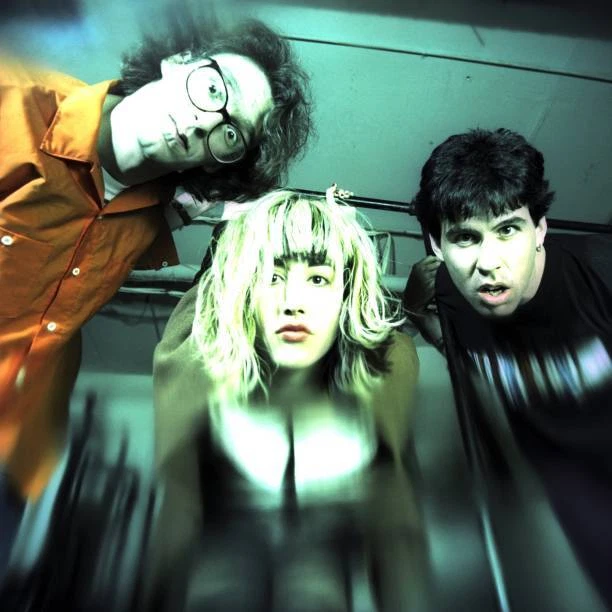 ROCK BAND THE Muffs bassist Ronnie Barnett, lead vocalist Kim Shat ...