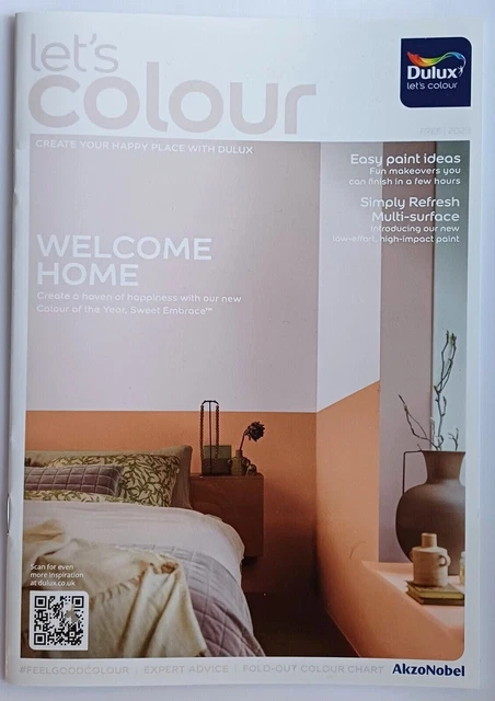 2023 DULUX COLOUR Guide Paint Chart Brochure Booklet 19 Pages NEW ...