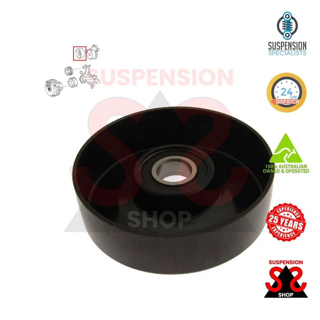 TENSIONER PULLEY, V-RIBBED Belt Suit TOYOTA LandCruiser 4.7 4WD (UZJ100_, $42.67 - PicClick AU