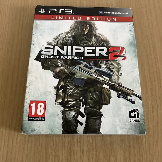 SNIPER GHOST WARRIOR 2 Edizione Limitata Sony PlayStation 3 PS3 ...