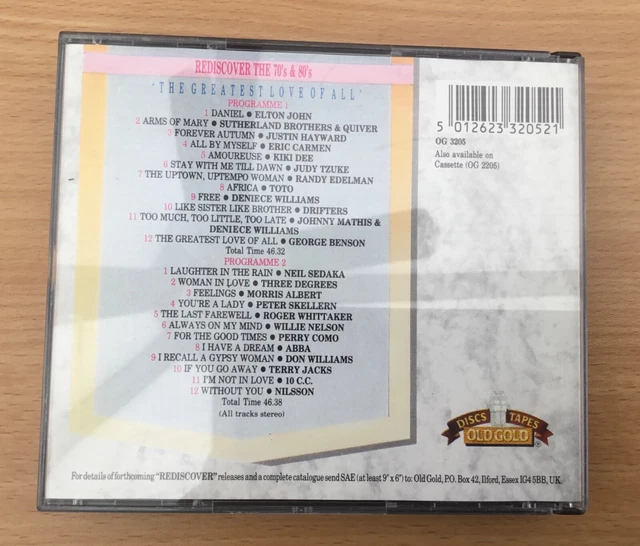 🌟OLD GOLD COLLECTION🌟LOVE🌟2XCD🌟1970’S🌟1980’S🌟POP🌟ROCK🌟UK🇬🇧SELLER🌟 EUR ...