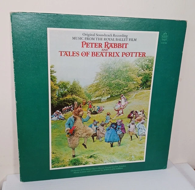 PETER RABBIT & Tales Of Beatrix Potter Vinyl Record Original Soundtrack ...