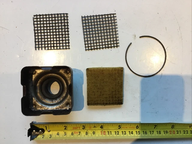 QUALCAST SUFFOLK SUPER Colt Punch Petrol Lawnmower Air Filter & Housing ...