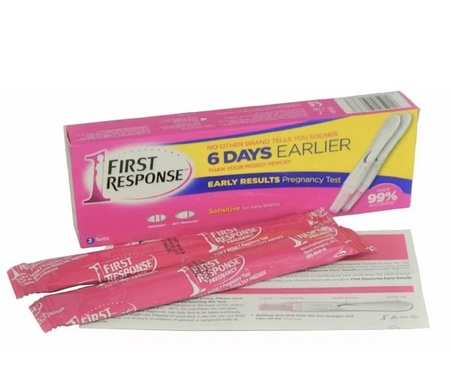 FIRST RESPONSE EARLY Result Pregnancy Test, 2 Count. Exp 11/23/23 $16. ...