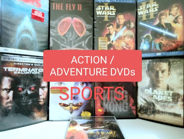 ACTION / ADV. / SPORTS Genuine Movie DVDs *BRAND NEW & SEALED* YOUR ...