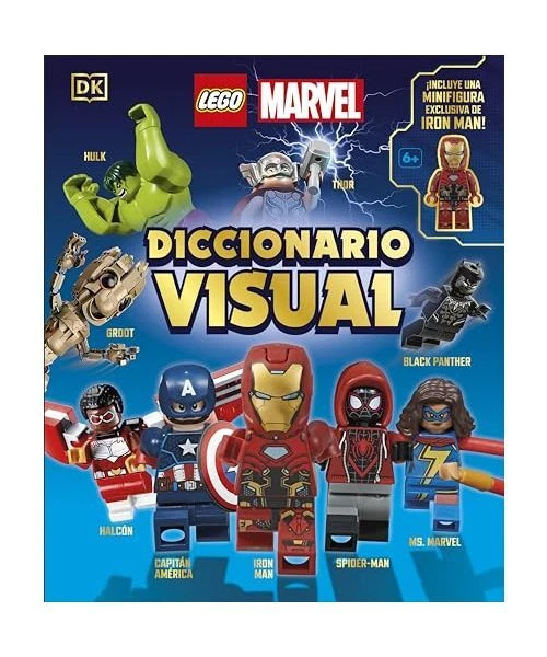 LEGO MARVEL. DICCIONARIO visual: Incluye una minifigura exclusiva de ...