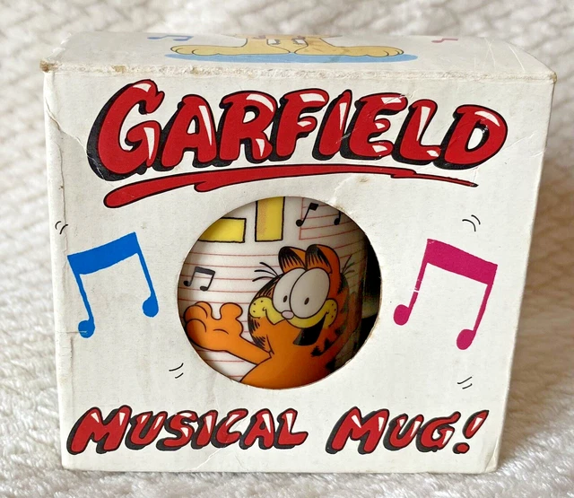 GARFIELD 21 BIRTHDAY Musical Design Mug ~ 1978 Edition ~ Rare ...