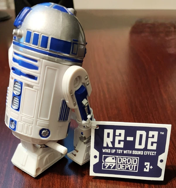DISNEY'S STAR WARS Galaxy's Edge Droid Depot R2-D2 Wind-Up Toy with ...