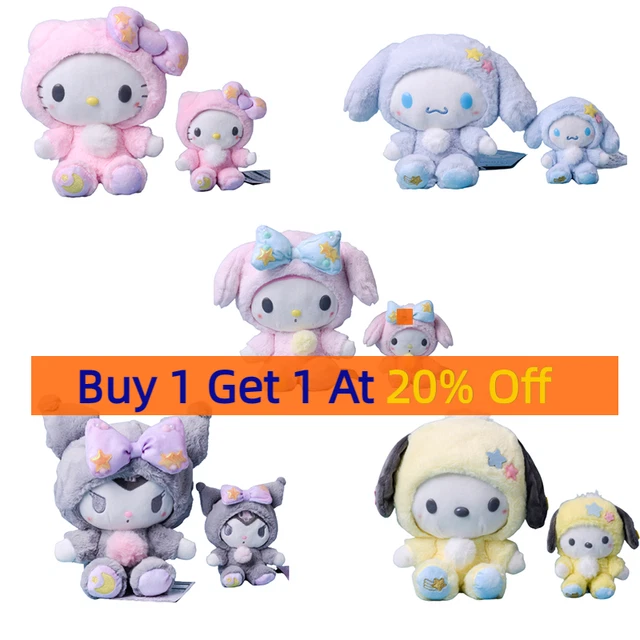 SOFT MY MELODY Cinnamoroll Plush Toy Kuromi Sanrio Doll Cute Collection Gifts £6.60 - PicClick UK