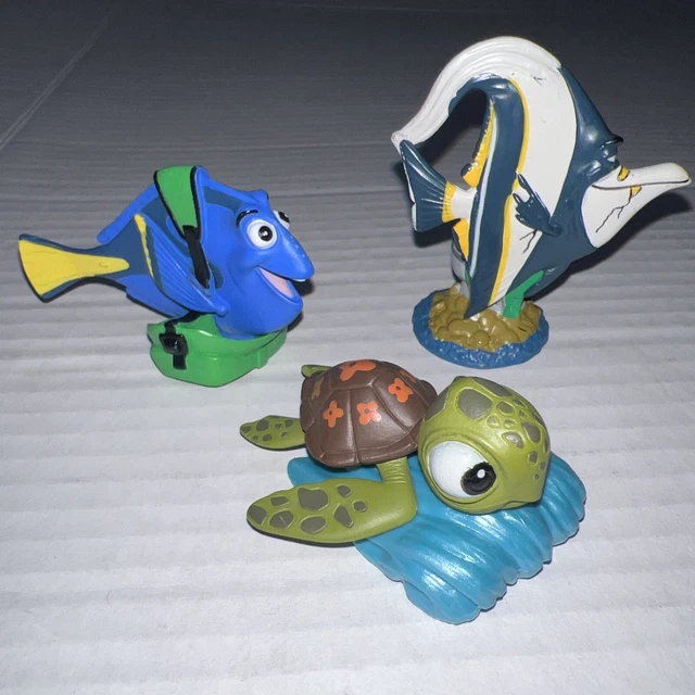 DISNEYS PIXAR FINDING Nemo Figurines Dory, Crush & Gill £12.86 ...