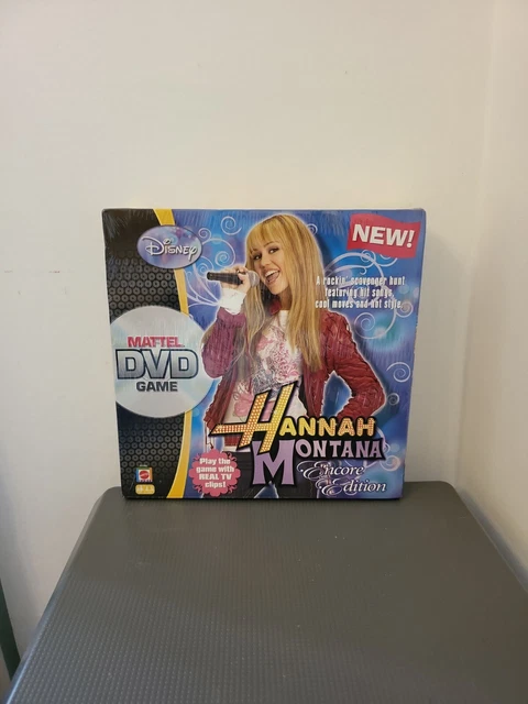 DISNEY HANNAH MONTANA Encore Edition Mattel DVD Game £7.00 - PicClick UK