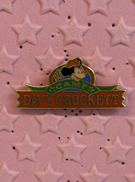 DLP DLRP DISNEYLAND Paris Camp Davy Crockett Hotel Logo Pin Mickey ...