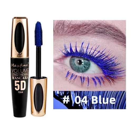 MASCARA 5 D bleu Volume Allongeant Longueur Maxfine EUR 6,90 - PicClick FR