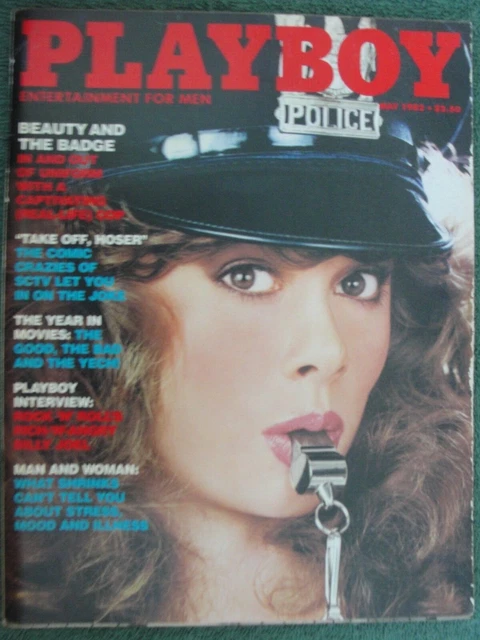 Playboy Magazine May 1982 Billy Joel Interview Beauty And The Badge £0 2333