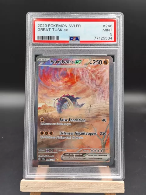 CARTE POKÉMON FORT-IVOIRE ex ALTERNATIVE 246/198 - Ecarlate Violet EV01 ...