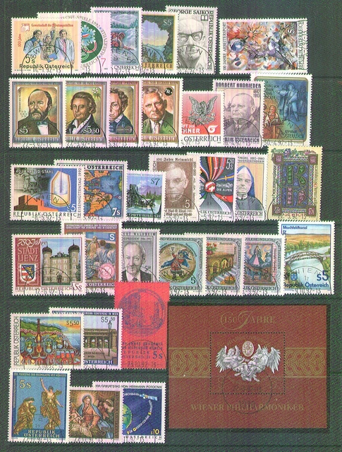 AUSTRIA 1992 Complete Year Set SG 2281/2314 Very Fine Used. £8.99 ...